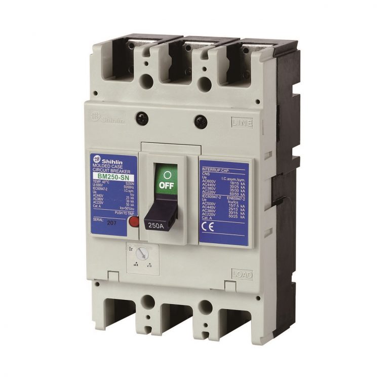 Aptomat MCCB Khoi Shihlin 250A BM250-SN 3P - Tuấn Lộc Phát