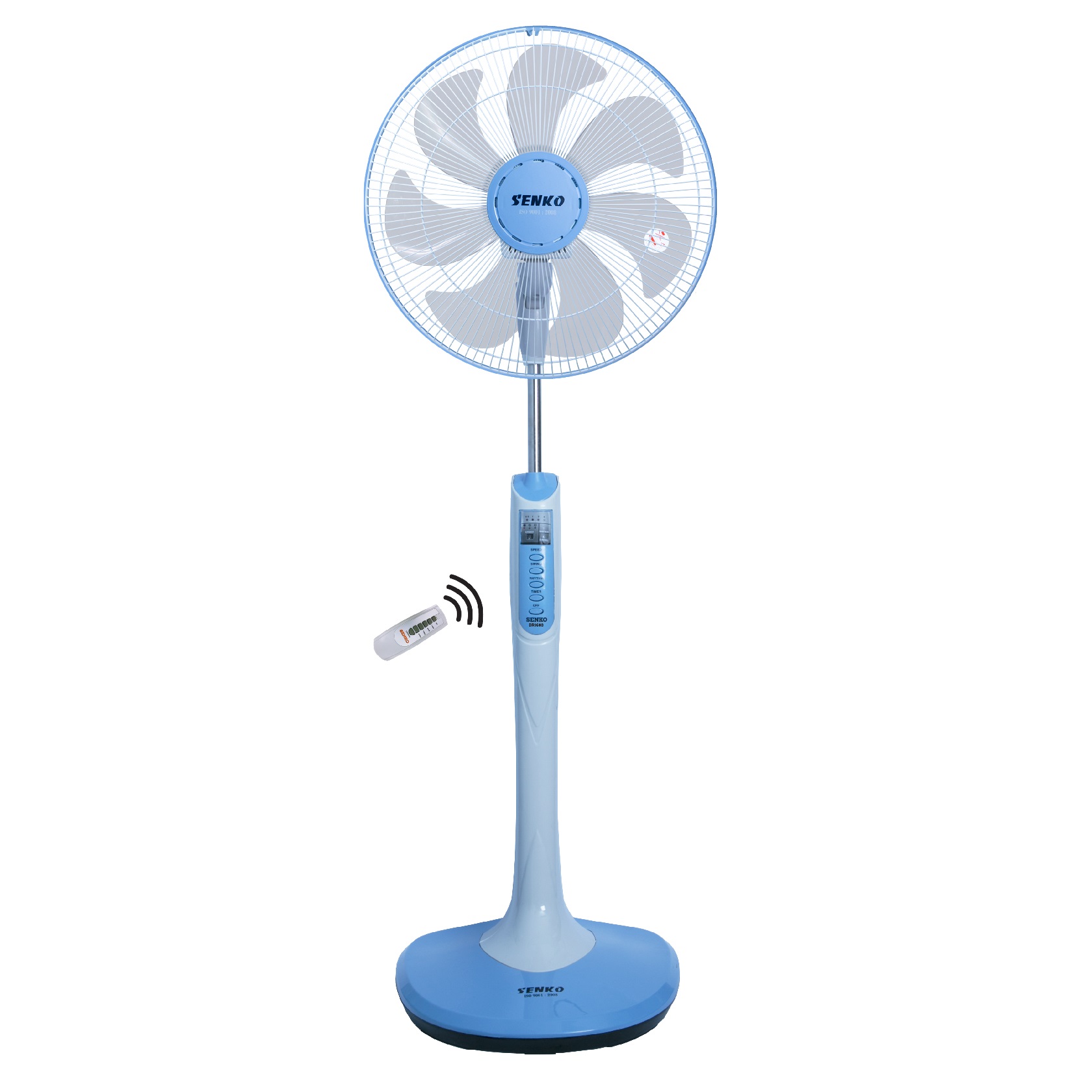 Đại Lý Phân Phối Quạt Đứng Có Điều Khiển Remote Stand Fan Senko DR1608