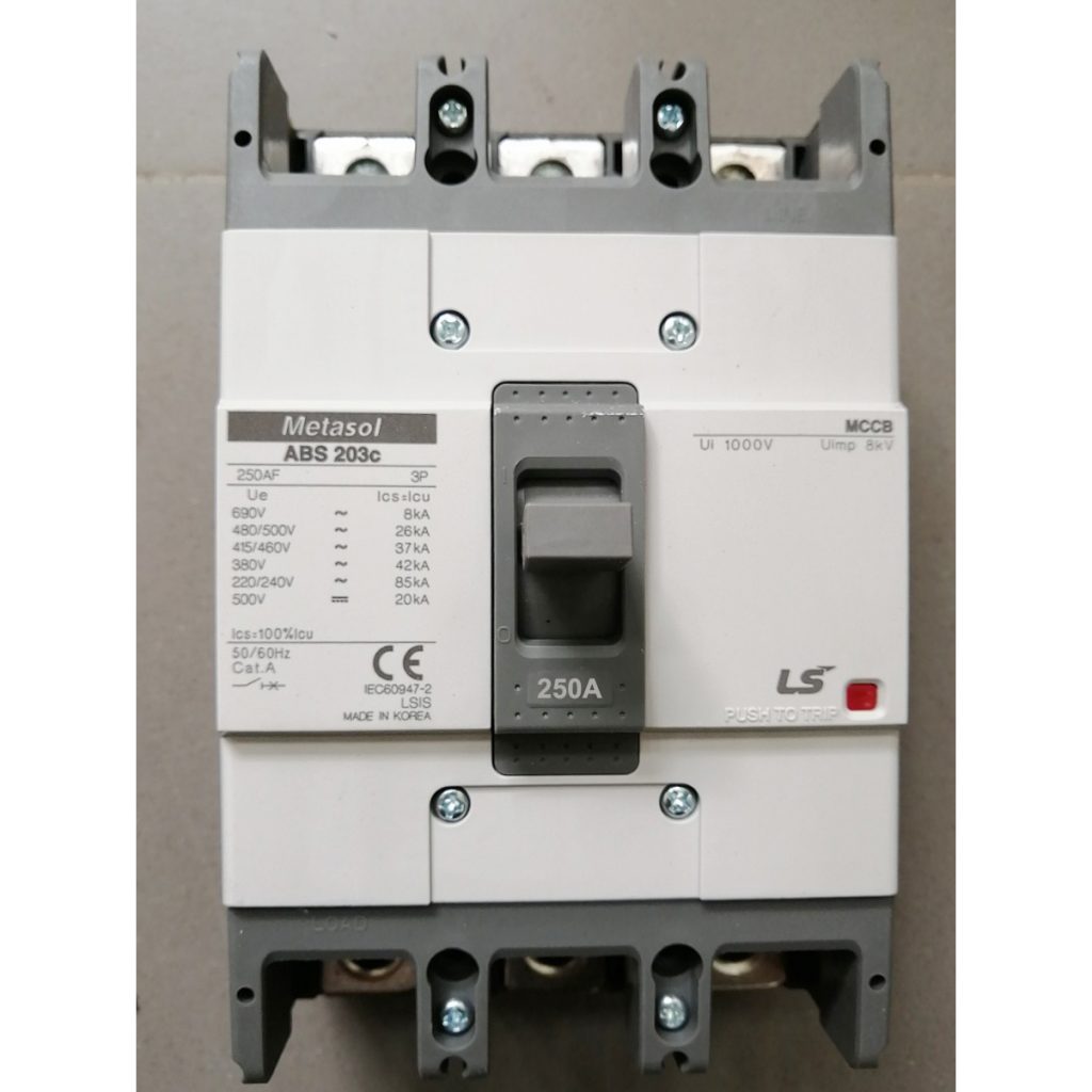 Đại Lý Phân Phối Aptomat MCCB loại khối LS 3P 400A ABS403c