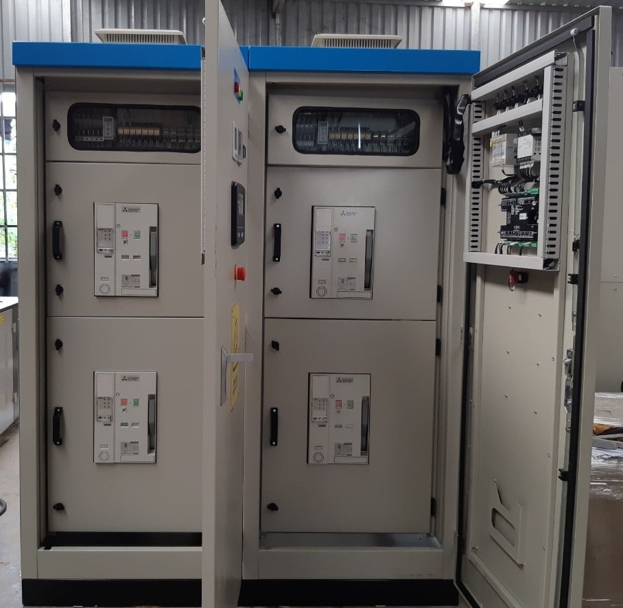 Sơ Đồ Đấu Nối ATS Bằng 2 Máy Cắt ACB Với Smartgen HAT560