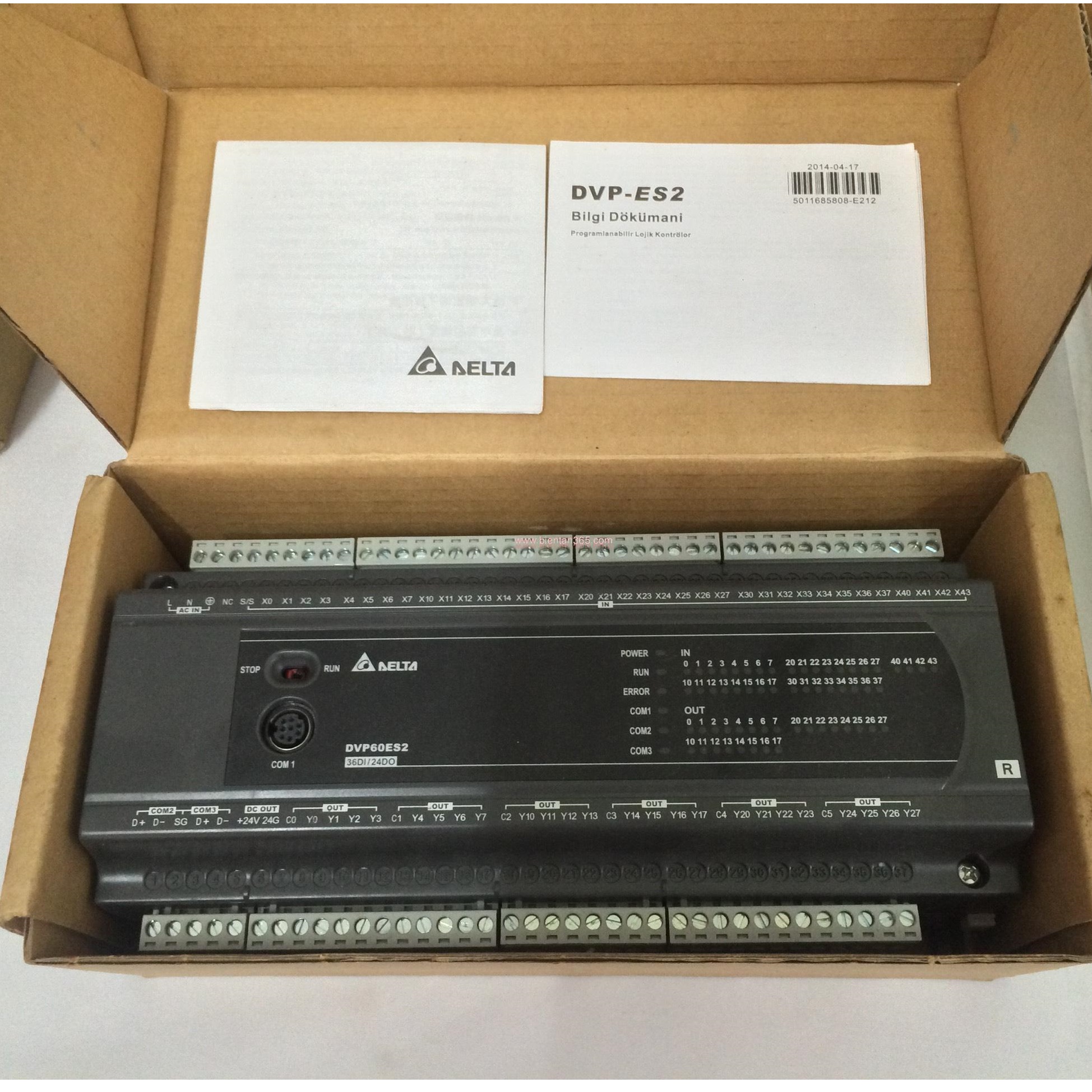 Đại Lý Phân Phối Bộ Lập Trình Điều Khiển PLC Delta 60 I/O DVP60ES200R