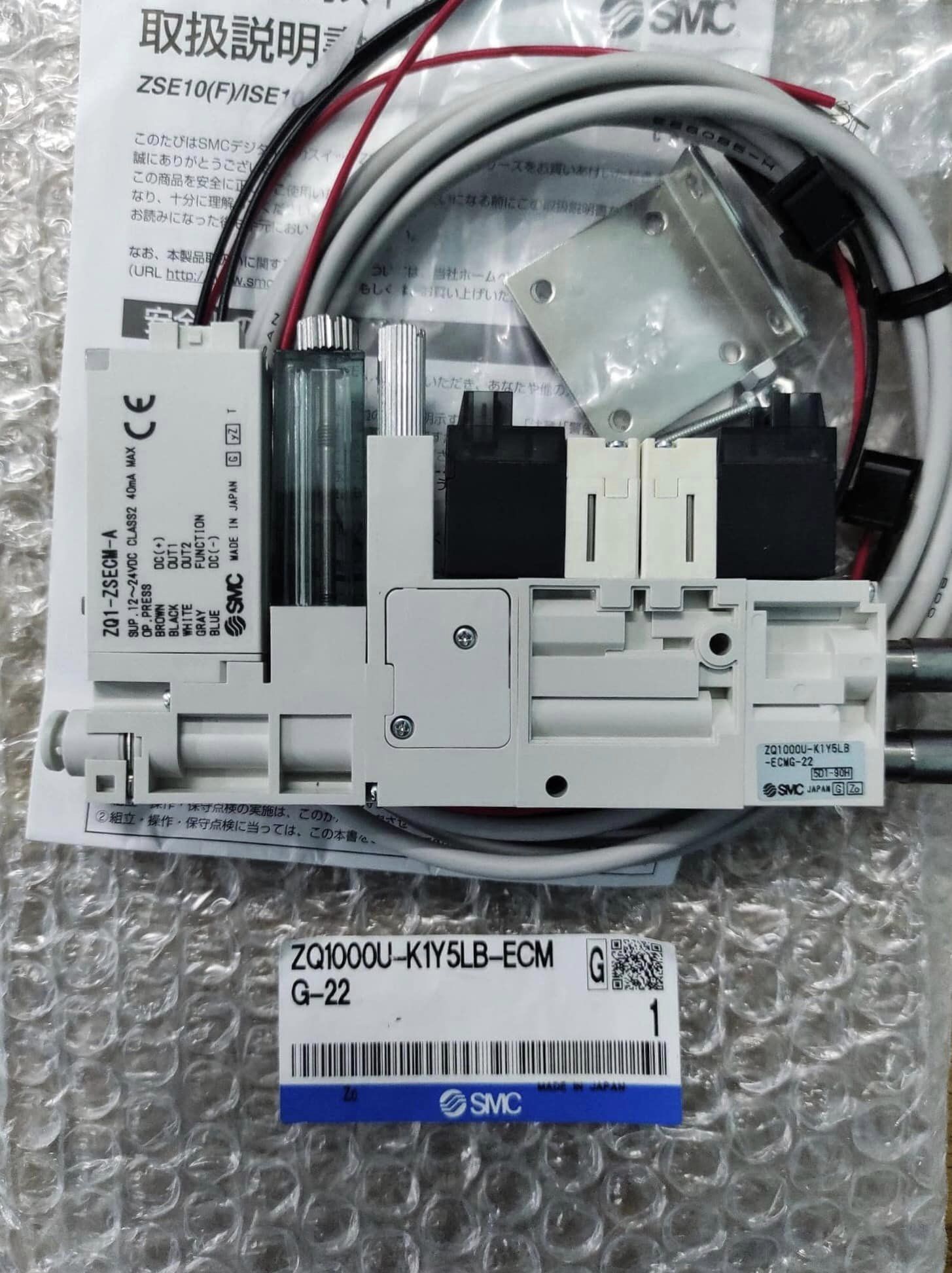 Đại Lý Phân Phối Van Điện Từ SMC ZQ1000U-K1Y5LB-ECMG-22