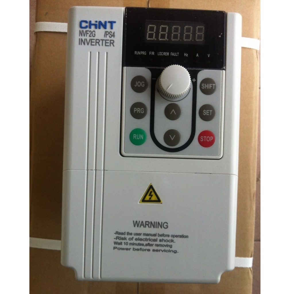 Đại Lý Phân Phối Biến Tần Inverter Chint 3P 400V 7.5kW NVF2G-7.5/TS4-B