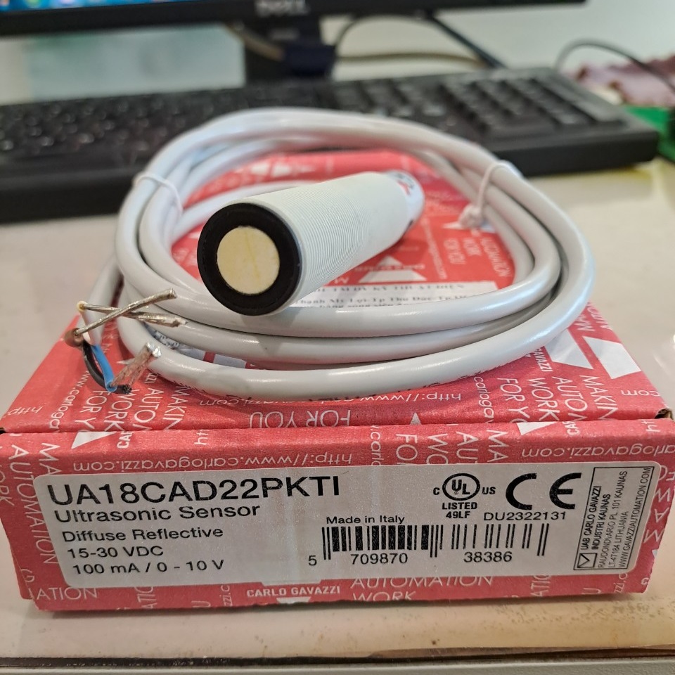 Đại Lý Phân Phối Cảm Biến Siêu Âm Ultrasonic Sensor Carlo Gavazzi ...