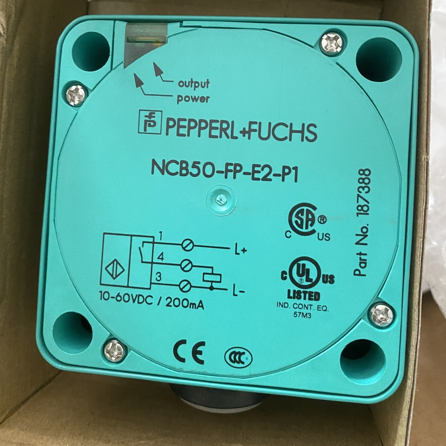 Đại Lý Phân Phối Cảm Biến Tiệm Cận Pepperl+Fuchs NCB50-FP-E2-P1