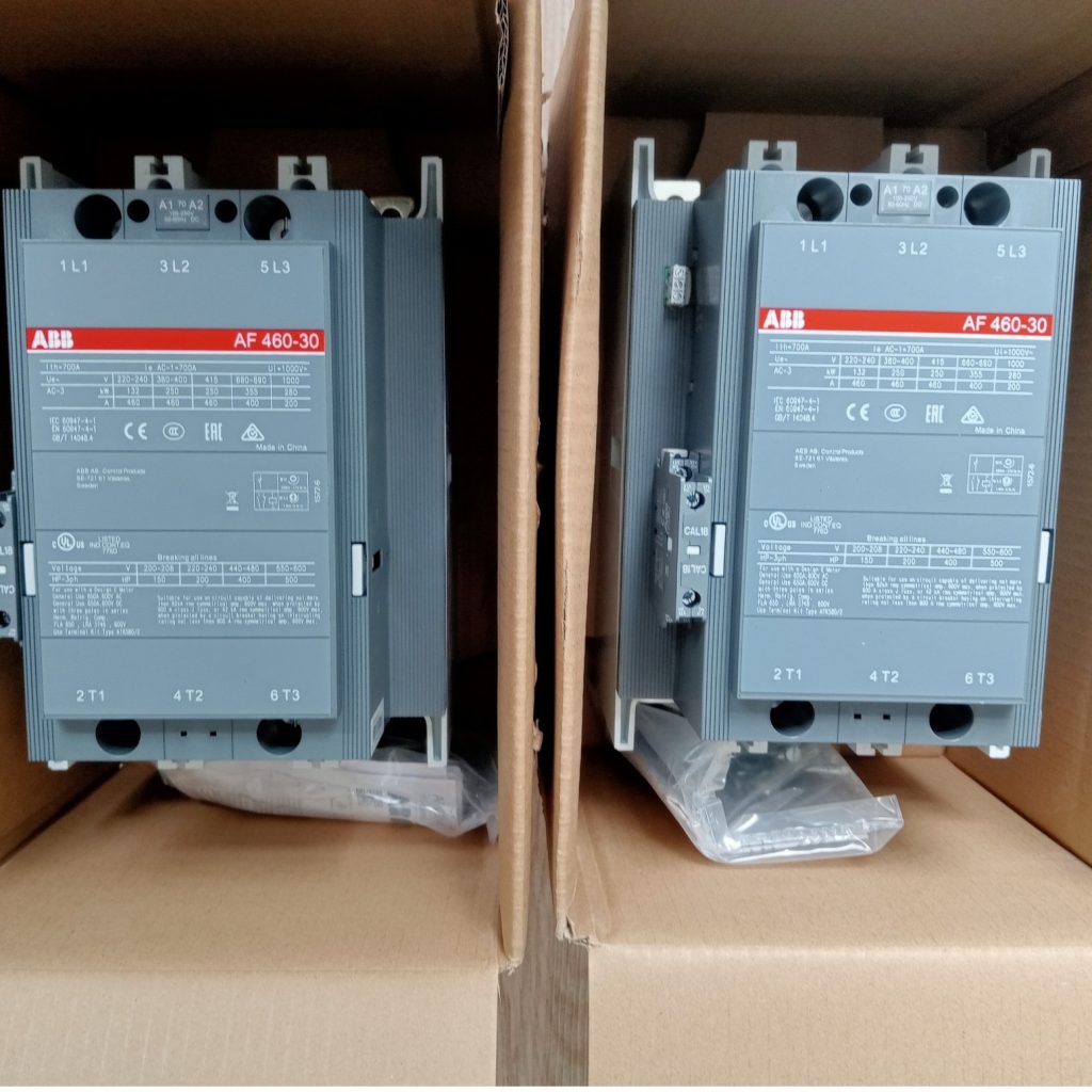 Đại Lý Phân Phối Khởi Động Từ Contactor ABB 250kW 460A AF460-30