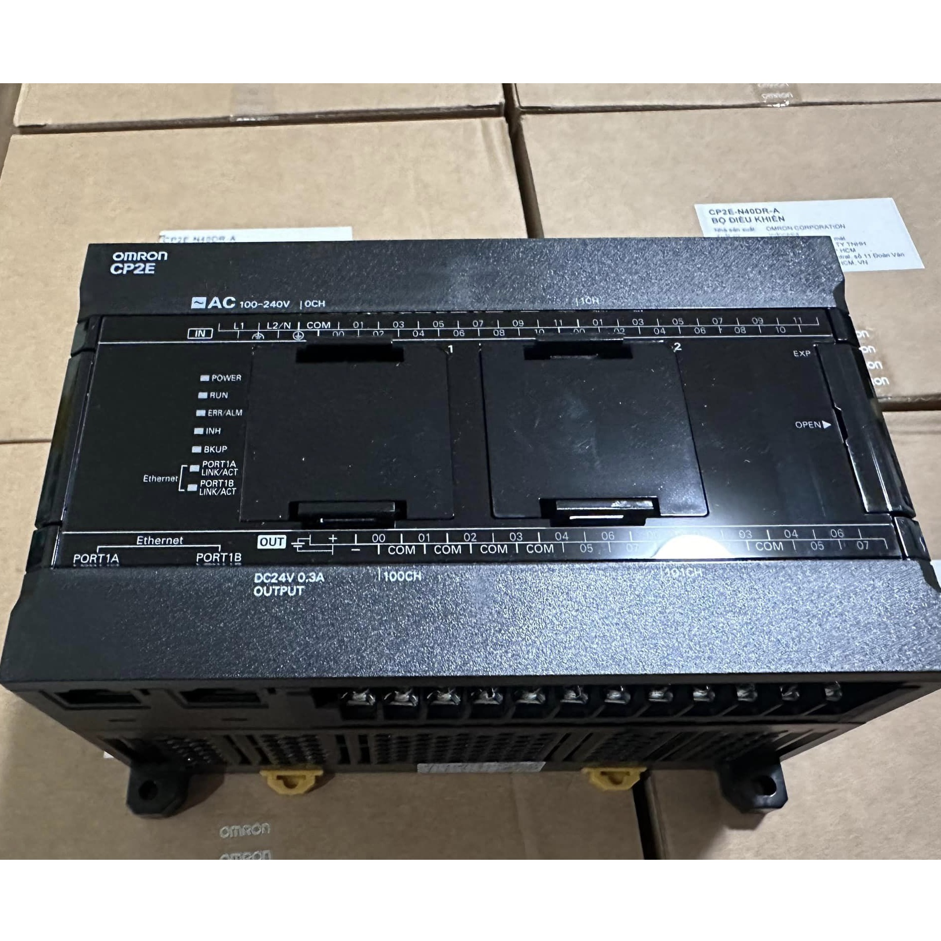 Đại Lý Phân Phối Bộ Lập Trình Điều Khiển PLC Omron CP2E-N40DR-A