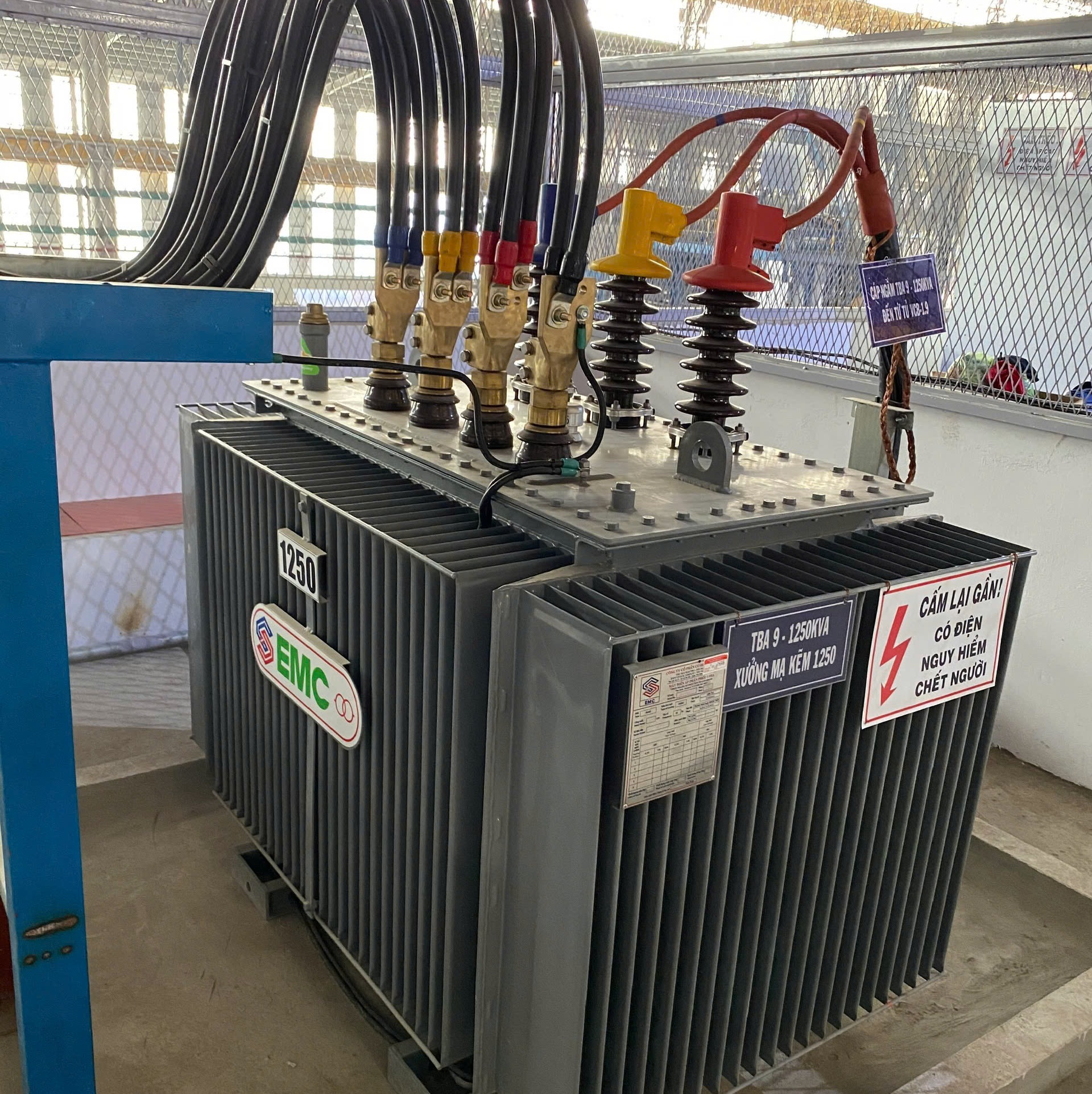 Đại Lý Phân Phối Máy Biến Áp Biến Thế Tranformer EMC 22/0.4kV 1250KVA